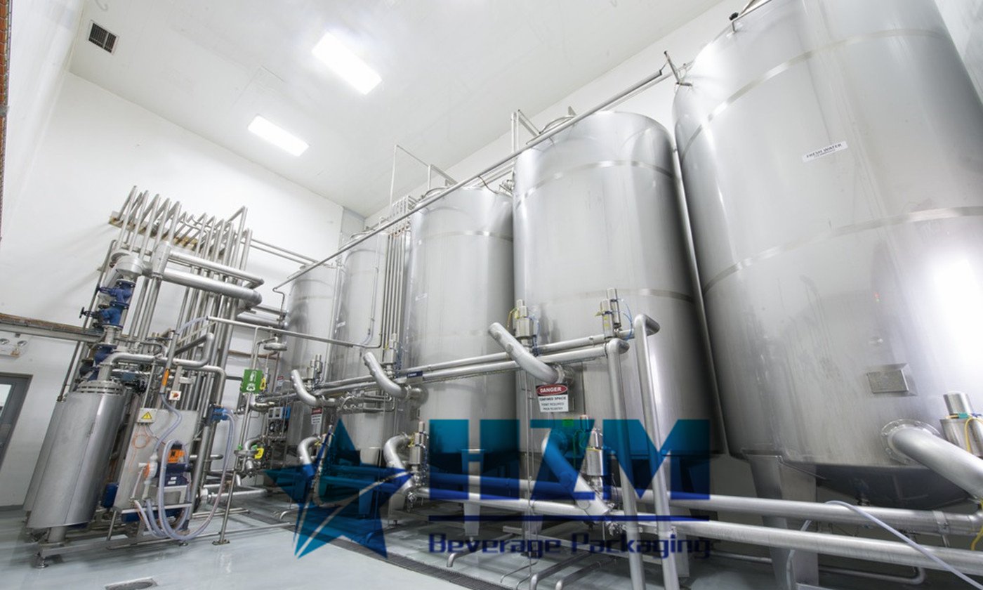Automatic Beverage Processing System - Huazhen Machinery
