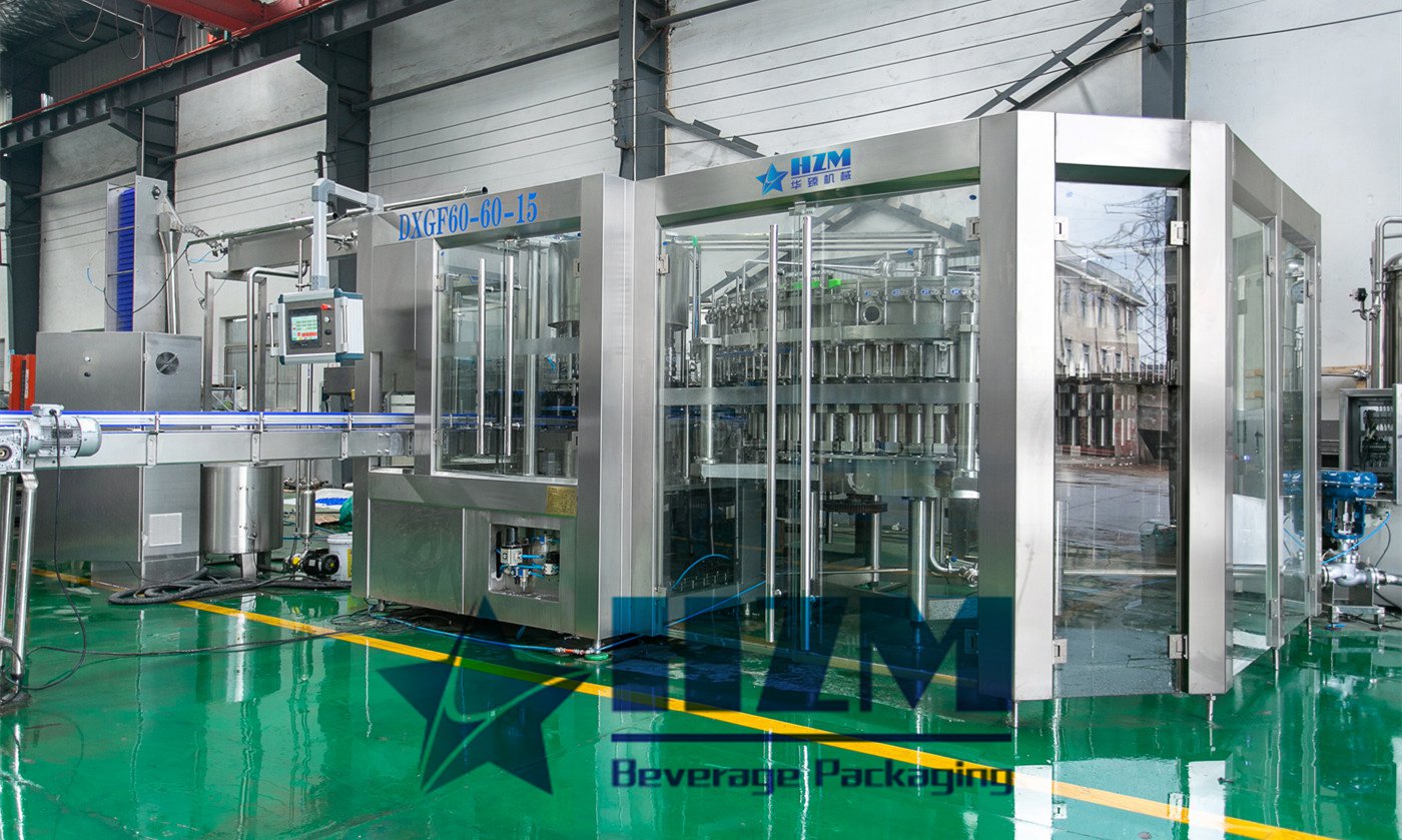 Soda Water Filling Machine - Huazhen Machinery
