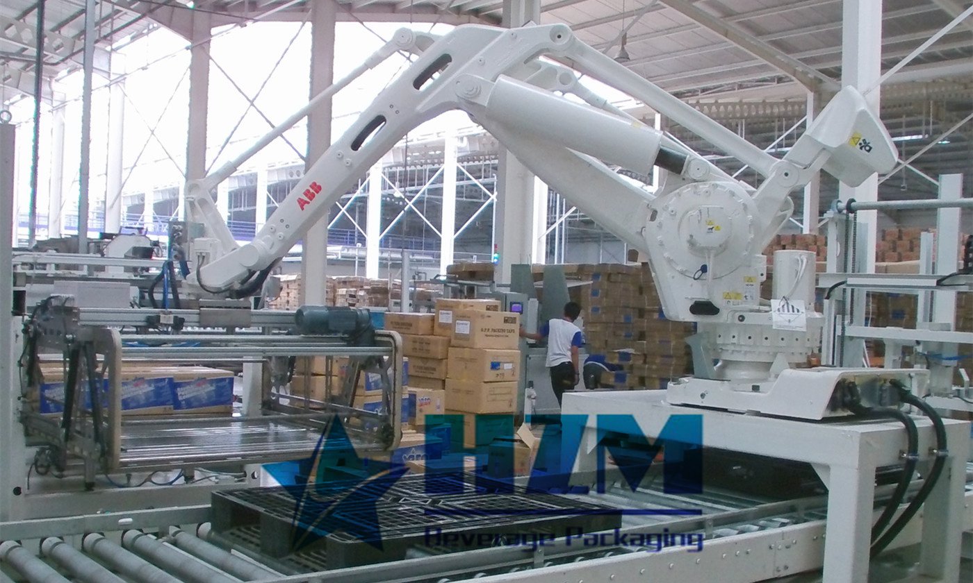 Automatic Robot Palletizing System - Huazhen Machinery